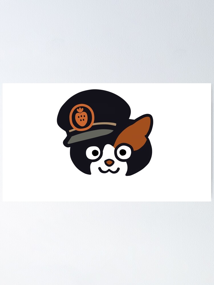 "Station Master Tama" Poster for Sale by Broodus | Redbubble