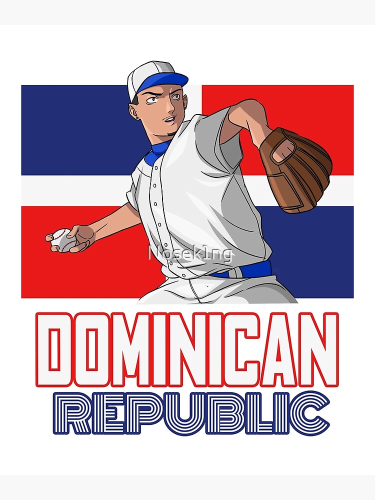 "Dominican Republic Baseball Flag Beisbol" Poster for Sale by Nosek1ng ...