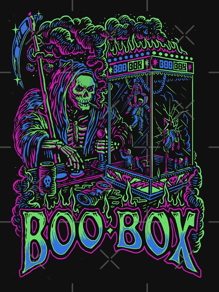 "BOO BOX" Essential T-Shirt for Sale by Domenico Scalise | Redbubble