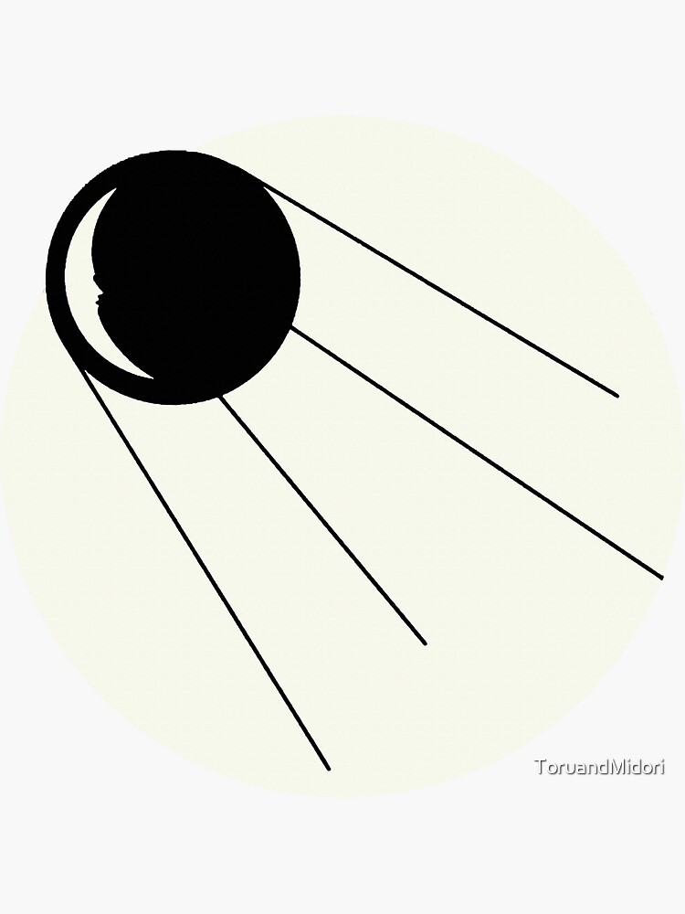 "Sputnik Sweetheart" Sticker for Sale by ToruandMidori | Redbubble