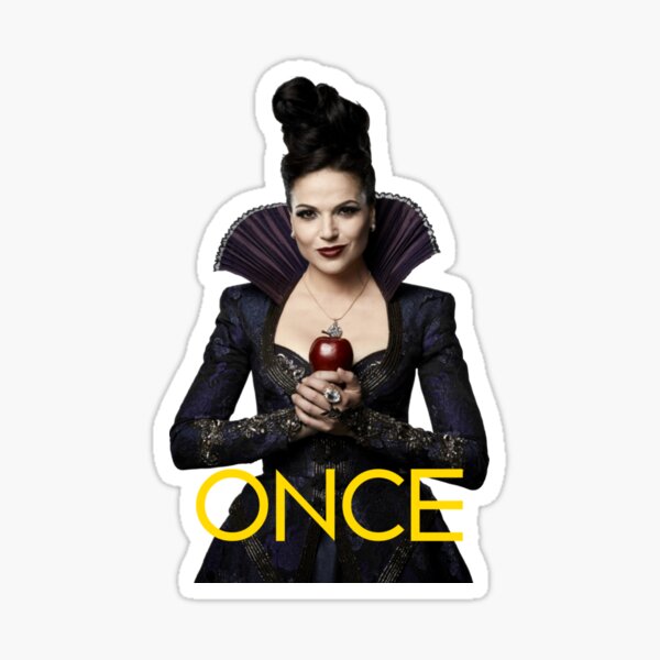 "Once Upon A Time - Evil Queen" Sticker for Sale by enchantizzle ...