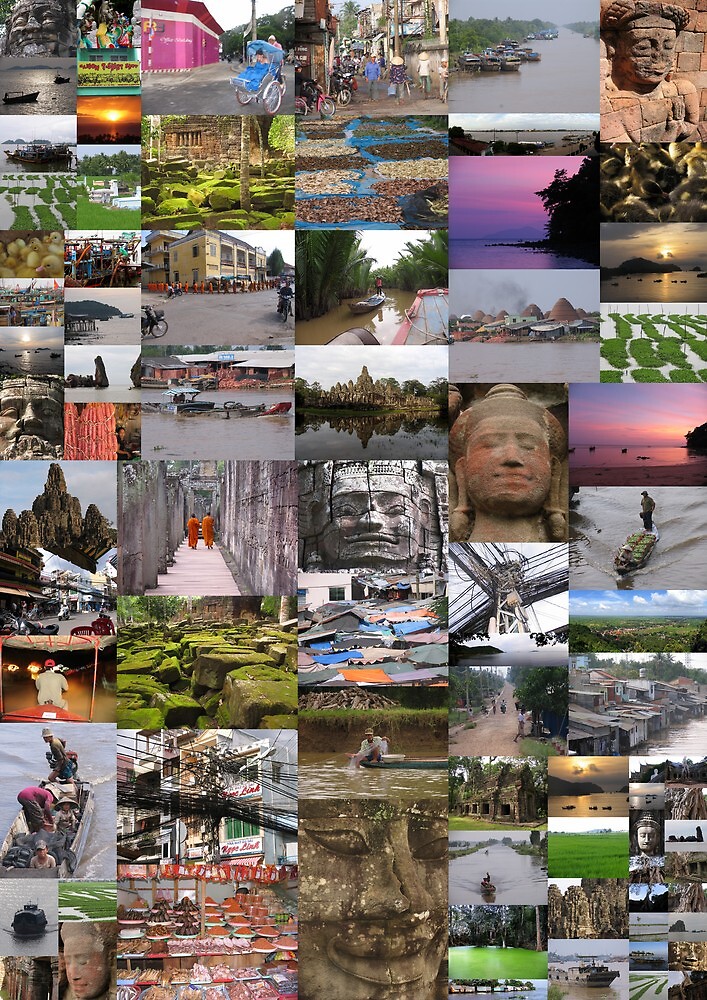 Collage Of Vietnam Conflict