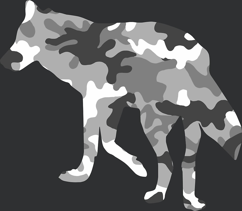 "Classic Urban Wolf" by hiwez | Redbubble