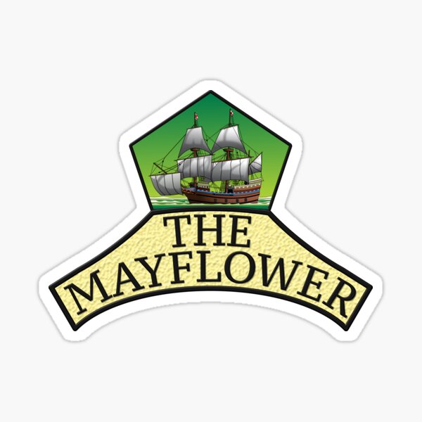 The Mayflower Stickers | Redbubble