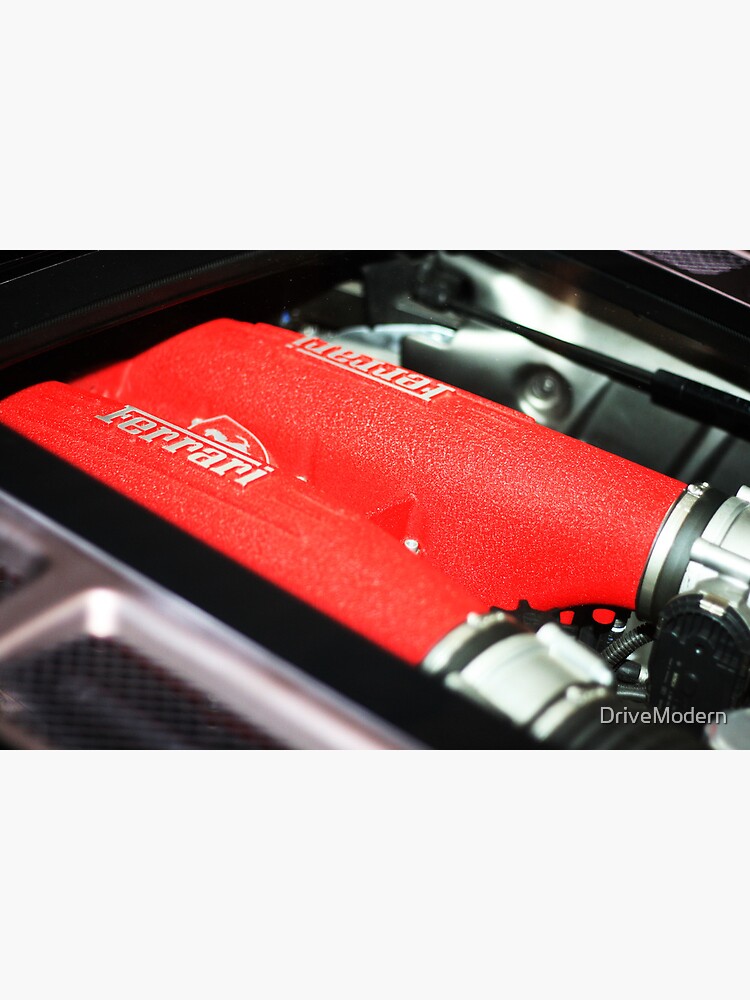 "Ferrari F430 Rear Engine Bay Cover " Photographic Print by Drivemodern ...