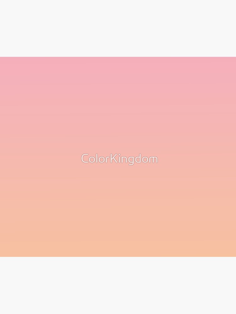 " Pink and Peach Gradient." Sticker for Sale by ColorKingdom | Redbubble