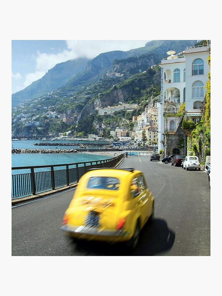 "Yellow Car" Sticker by kconnelly7 | Redbubble