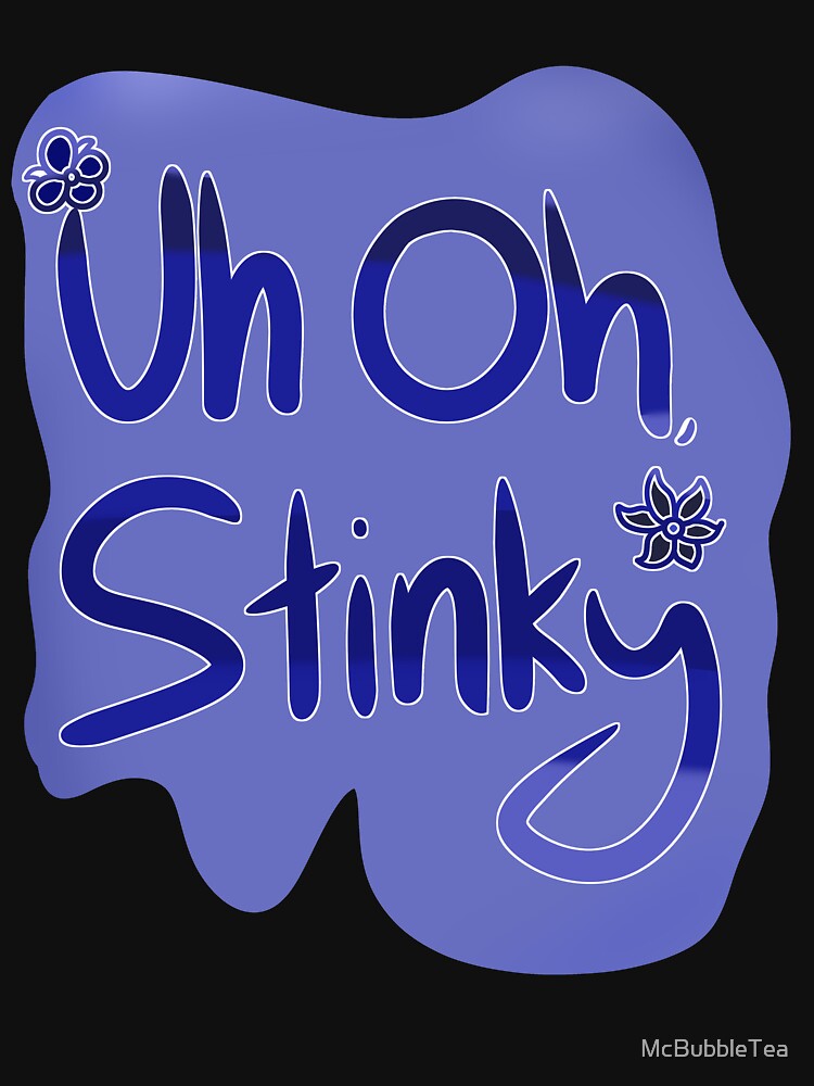 "Uh Oh Stinky" T-shirt for Sale by McBubbleTea | Redbubble | el monkeh ...