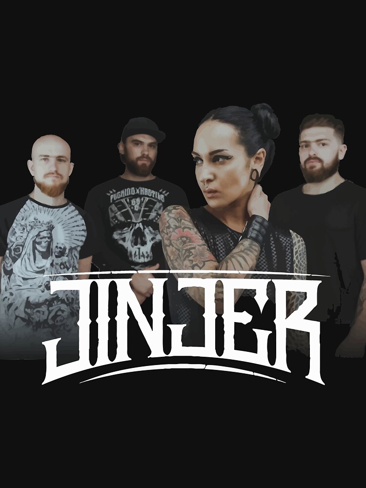 "merch jinjer" T-shirt for Sale by sandragam67 | Redbubble | jinjer t ...