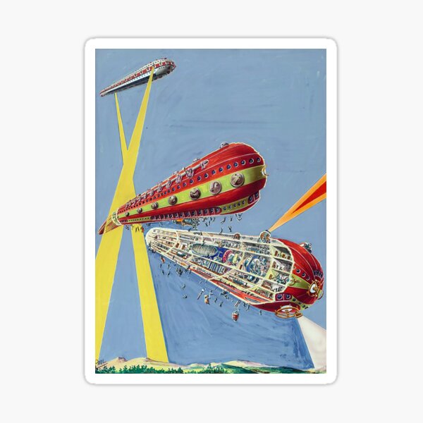 "Airship Fail" Sticker for Sale by BMed | Redbubble