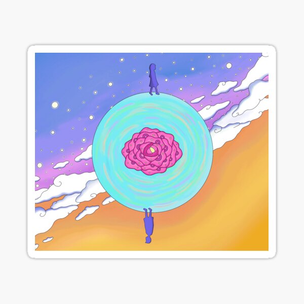 "Lost Lovers" Sticker for Sale by AriIllustrates | Redbubble