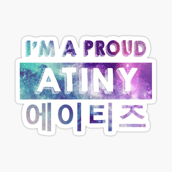 "Ateez - Atiny" Sticker by 95amy | Redbubble