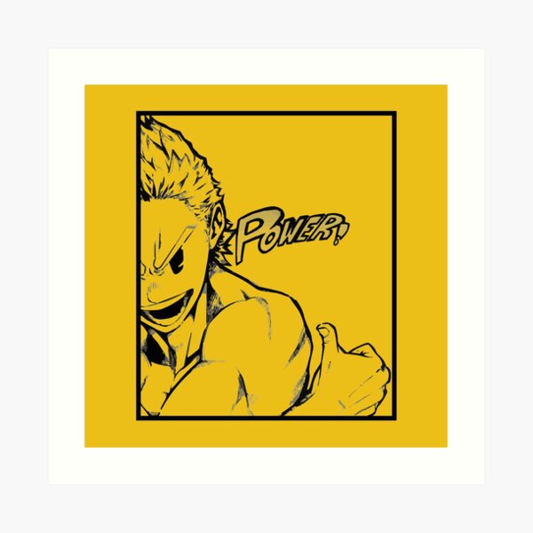 "Mirio Togata POWER - My Hero Academia" Art Print for Sale by srturk ...