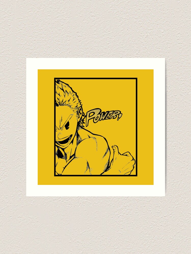 "Mirio Togata POWER - My Hero Academia" Art Print for Sale by srturk ...