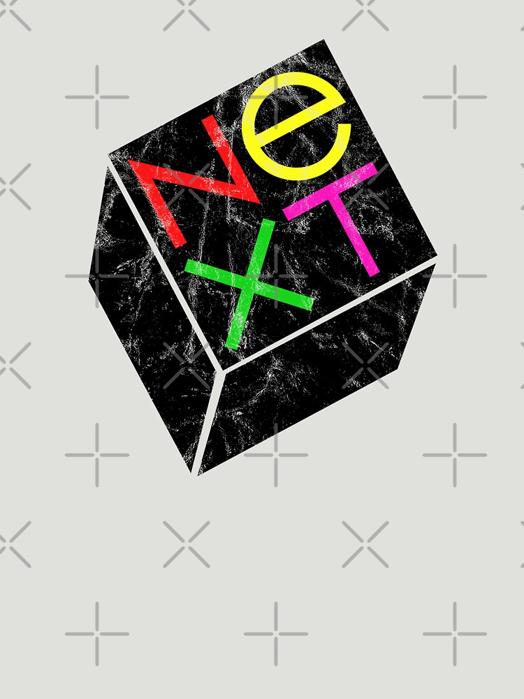 "Next Computer logo (distressed)" T-shirt for Sale by n0l4n | Redbubble ...