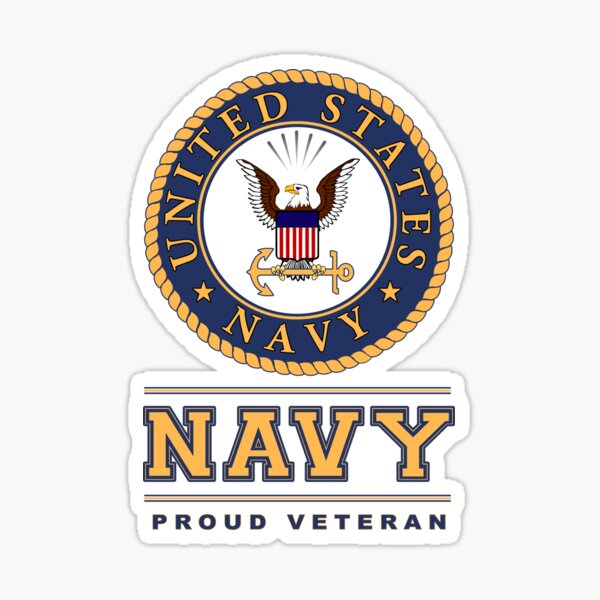 Navy Veteran Stickers | Redbubble