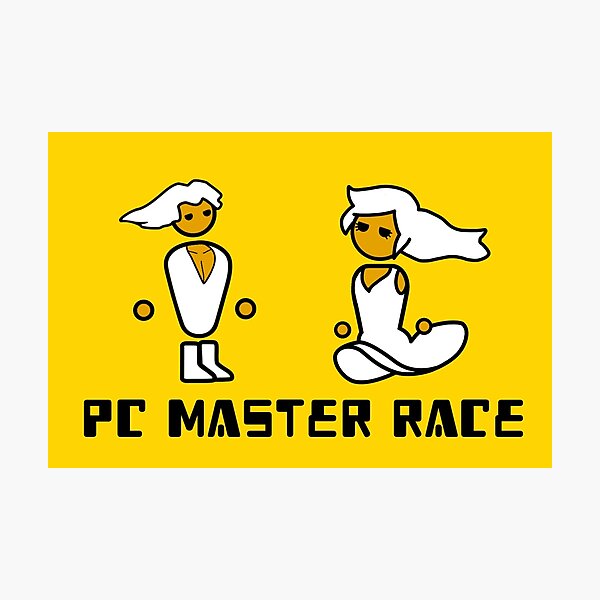 "His and Her PCMR - PC Gaming Master Race" Photographic Print by brzt ...