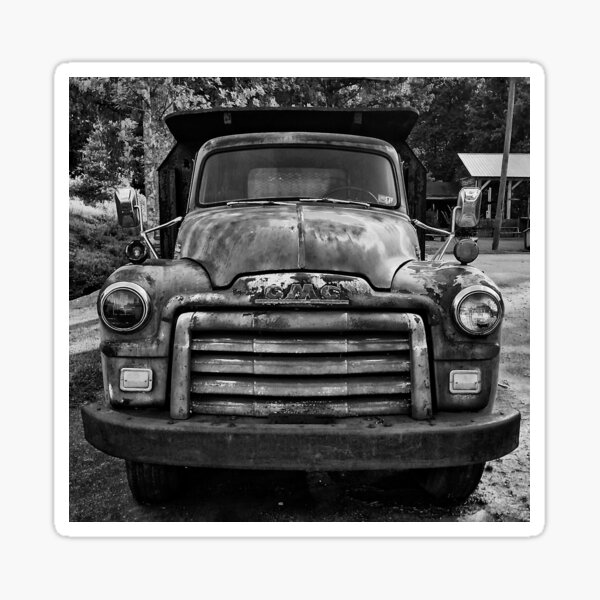 "Beat-up Truck" Sticker for Sale by jtibbs | Redbubble