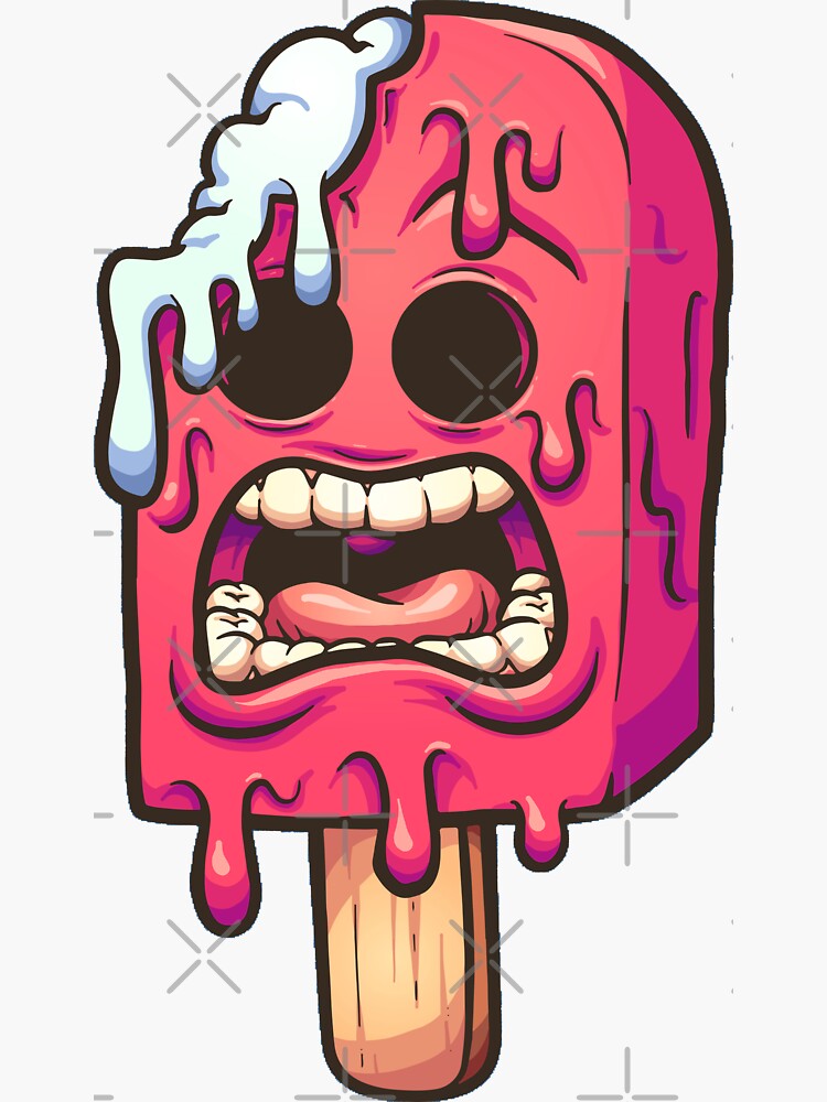 "Zombie Popsicle " Sticker for Sale by vortiz614 | Redbubble