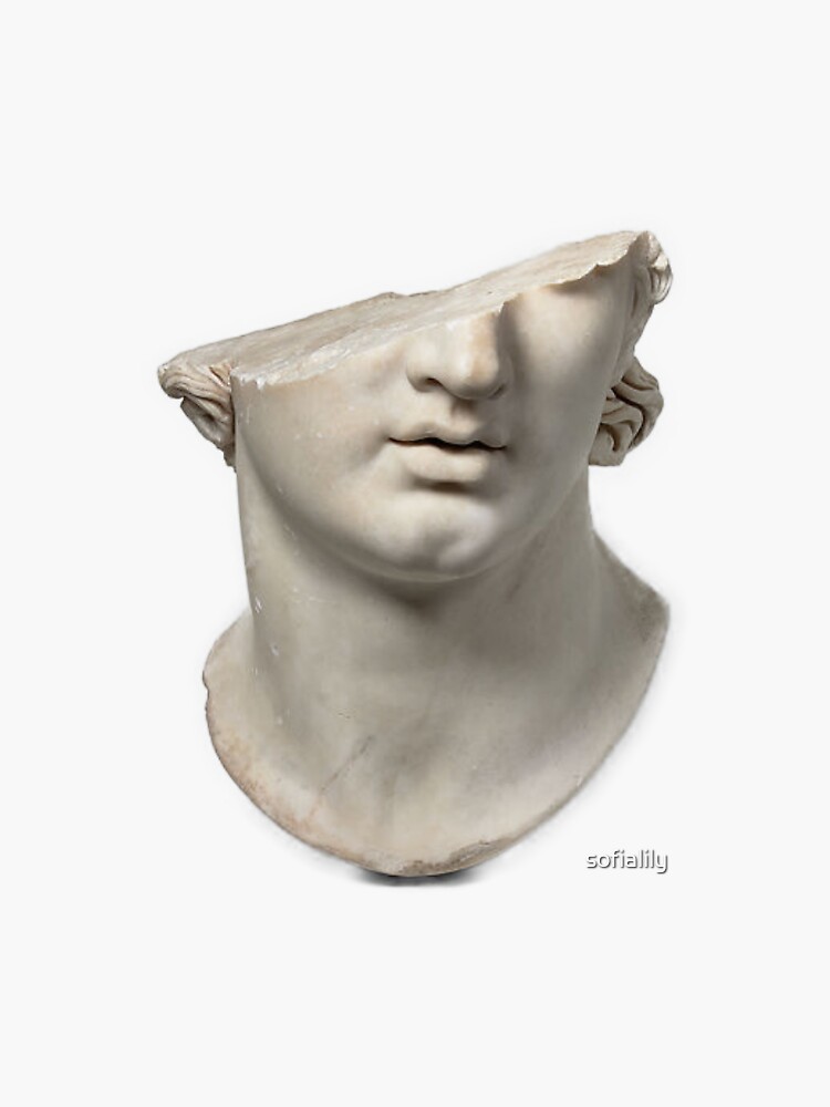 "statue" Sticker for Sale by sofialily | Redbubble