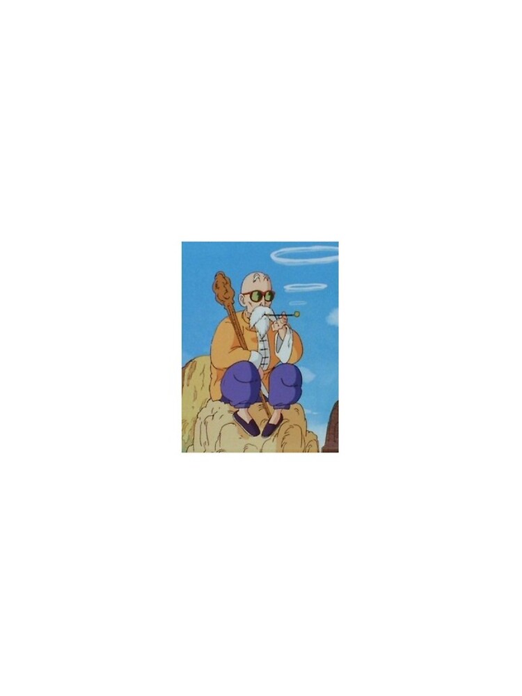 "Master Roshi Smoking Pipe" iPhone Case for Sale by omarmouna | Redbubble