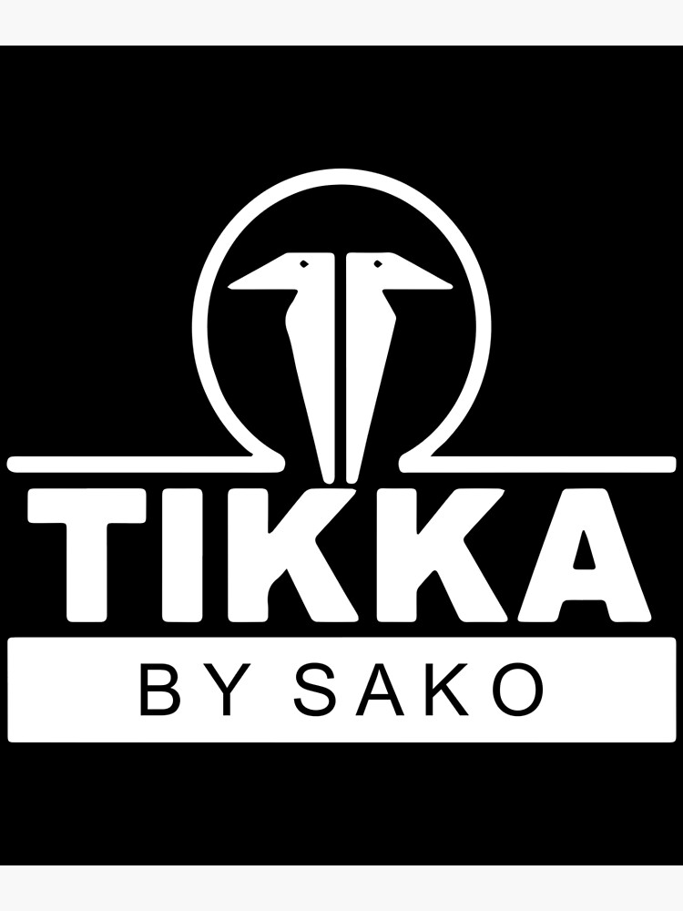 "Tikka By Sako Firearms Gun Logo Long Sleeve Black Gun" Poster for Sale ...