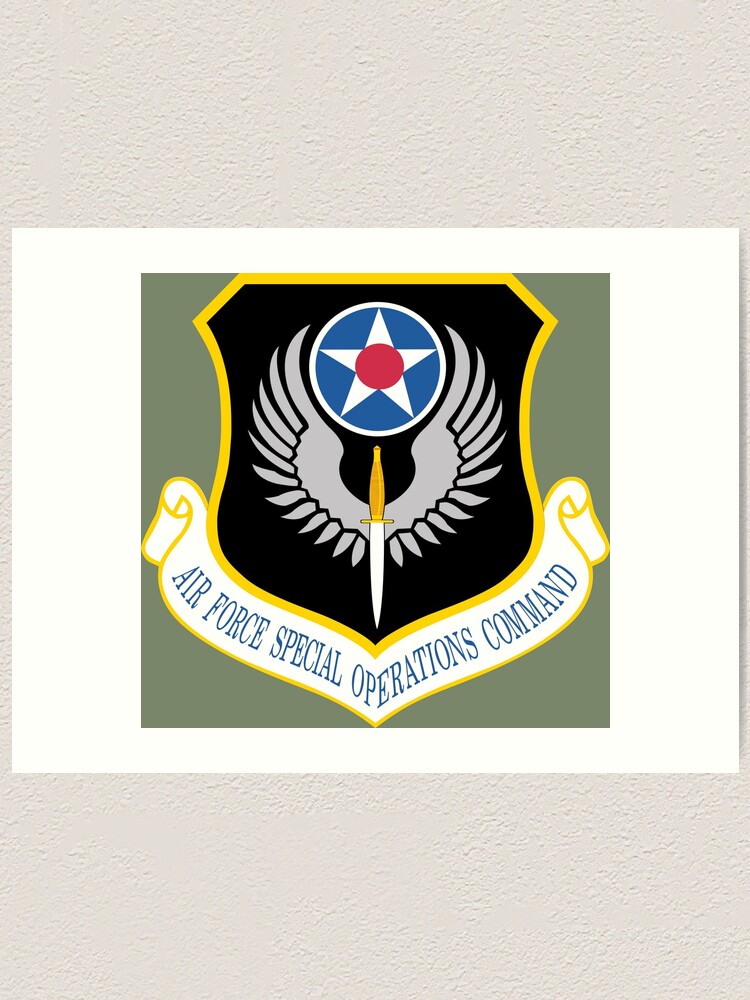 "Air Force Special Operations Command (USAF)" Art Print by ...