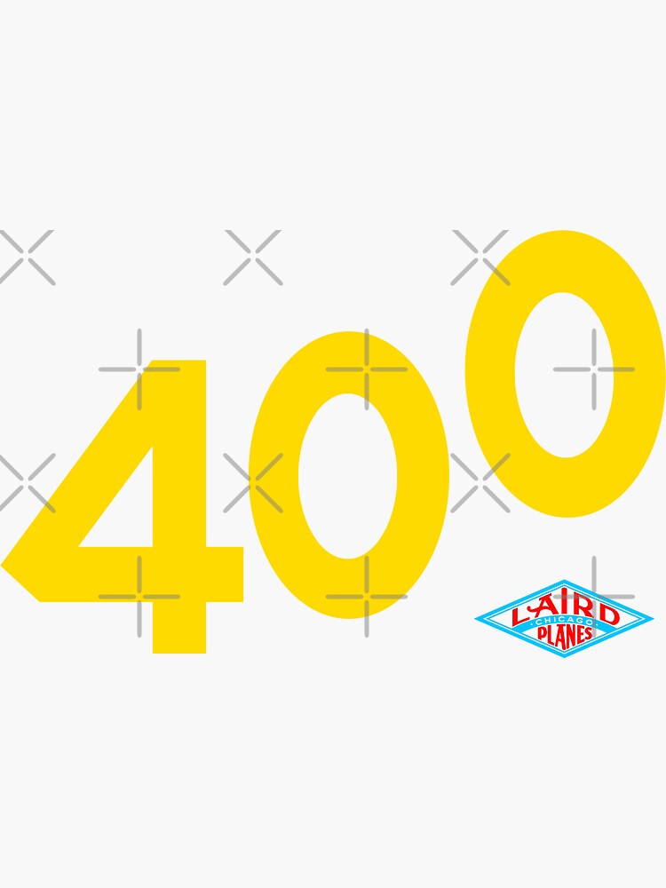 ""400" LAIRD SUPER SOLUTION" Sticker for Sale by MACH5- | Redbubble