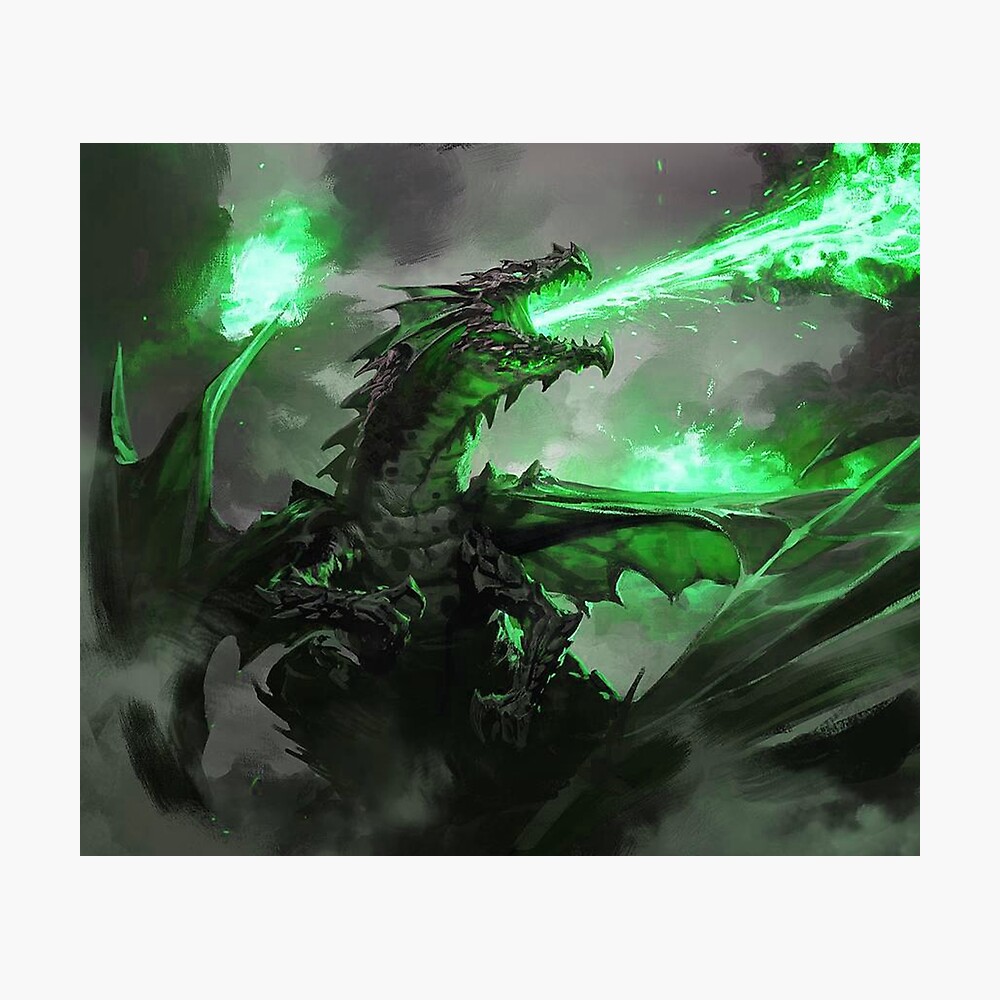 Green Fire Dragon