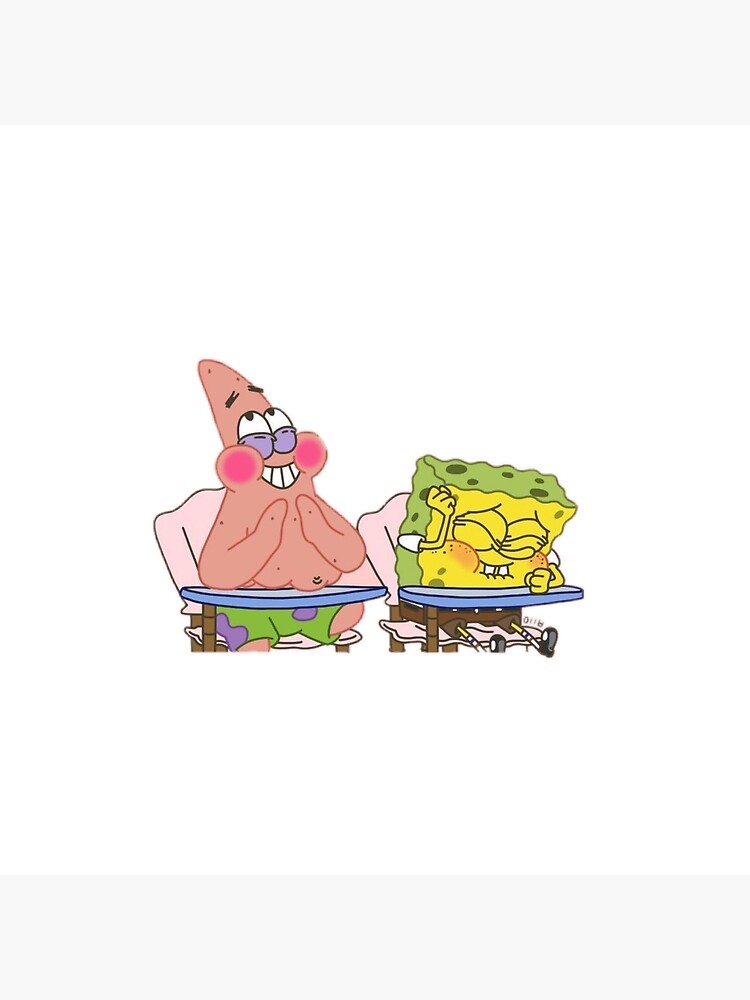 "Spongebob & Patrik sticker" Art Print by LATT | Redbubble
