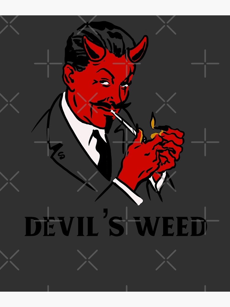 "Devil's Weed" Poster for Sale by Davide Martini | Redbubble