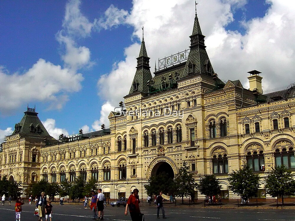 "Moscow TSUM, The Famous Mall In Red Square" by Svetlana Day | Redbubble