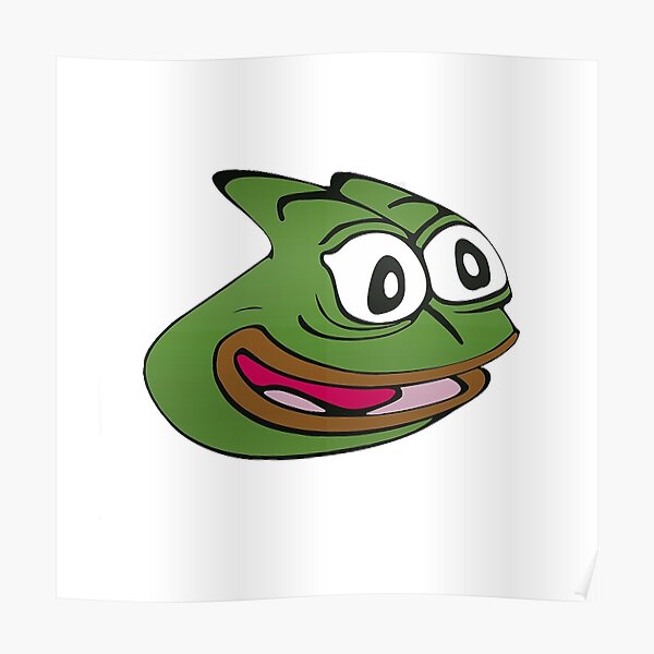 "Pepega" Poster by buuqq | Redbubble