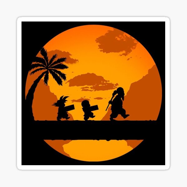 "Dragon ball " Sticker by Yungncray | Redbubble