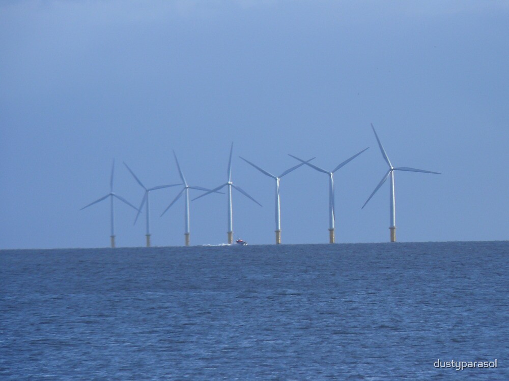 "Wind Turbines, Clacton." by dustyparasol | Redbubble