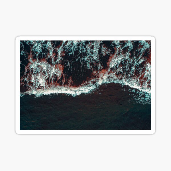 "Closing Tide" Sticker by MegNotEgg | Redbubble