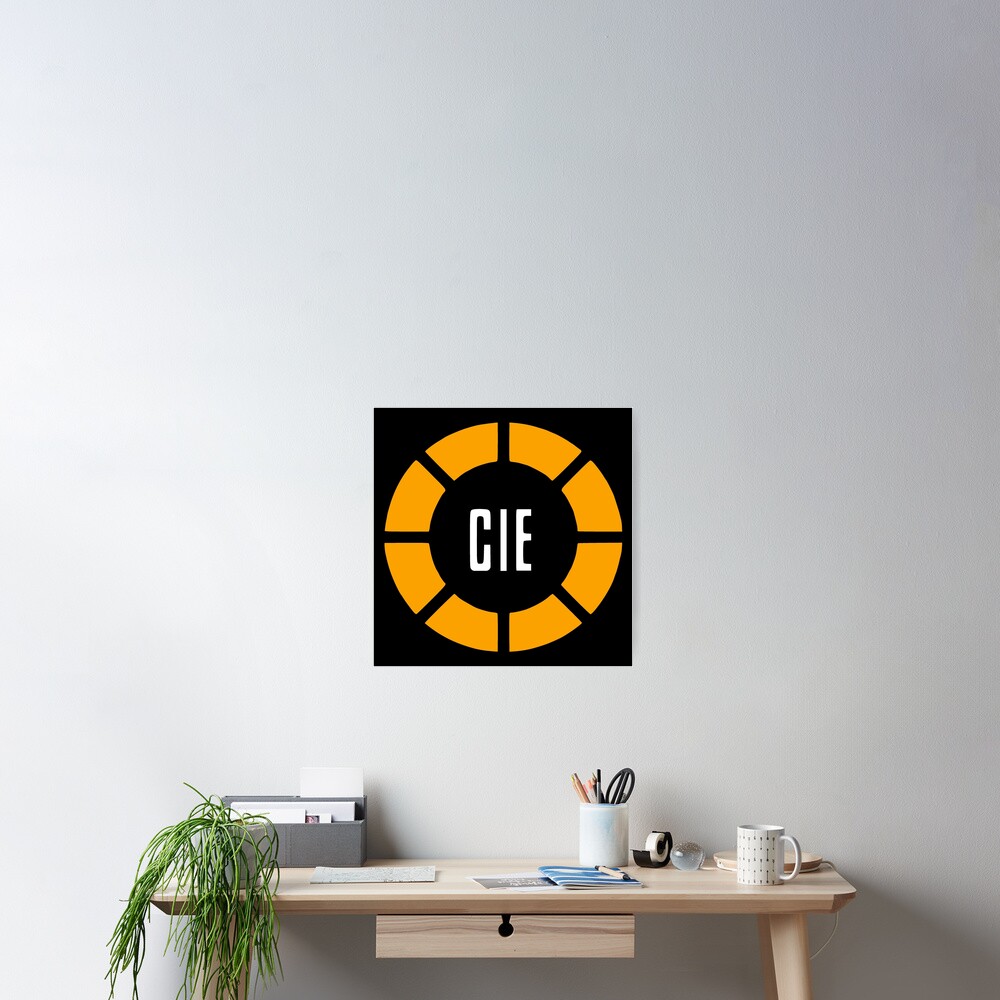 "Retro CIE (white lettering)" Poster for Sale by Irish-Nostalgia ...