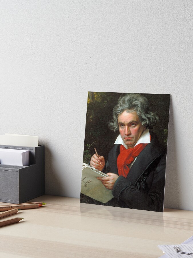"Ludwig van Beethoven" Art Board Print for Sale by The Great Art ...