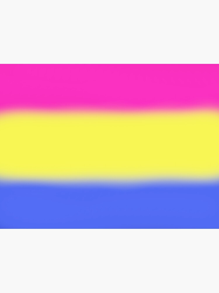 "Pan Flag" Sticker by Lousama | Redbubble