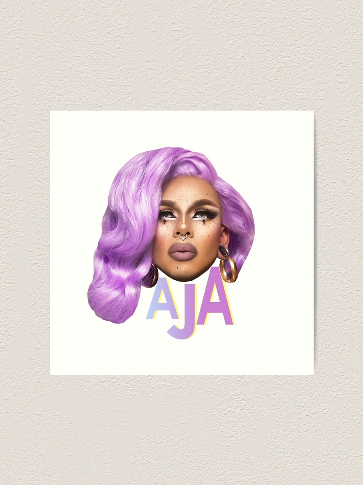 "AJA" Art Print for Sale by shantaysashay | Redbubble