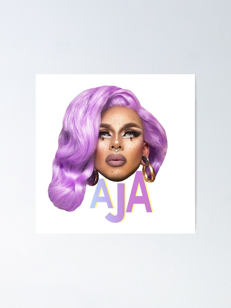 "AJA" Poster by shantaysashay | Redbubble