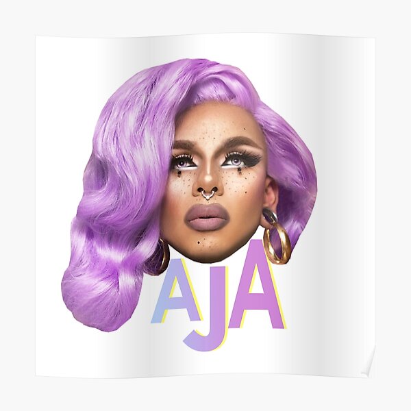 "AJA" Poster by shantaysashay | Redbubble