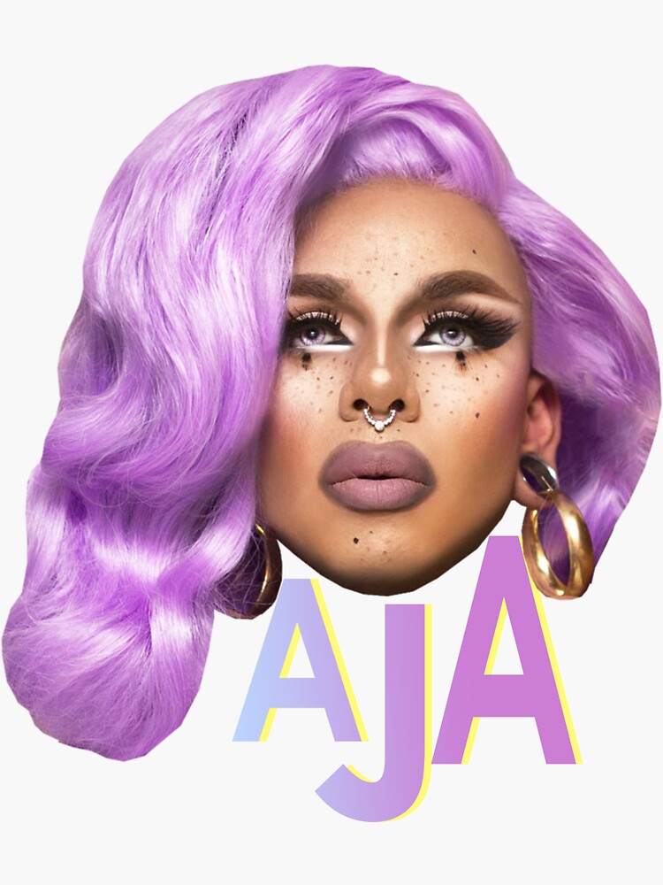 "AJA" Sticker by shantaysashay | Redbubble