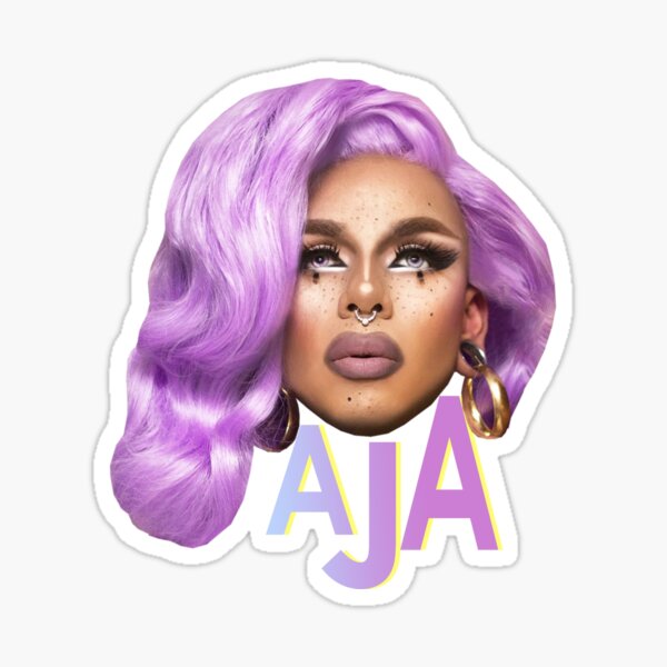 "AJA" Sticker by shantaysashay | Redbubble