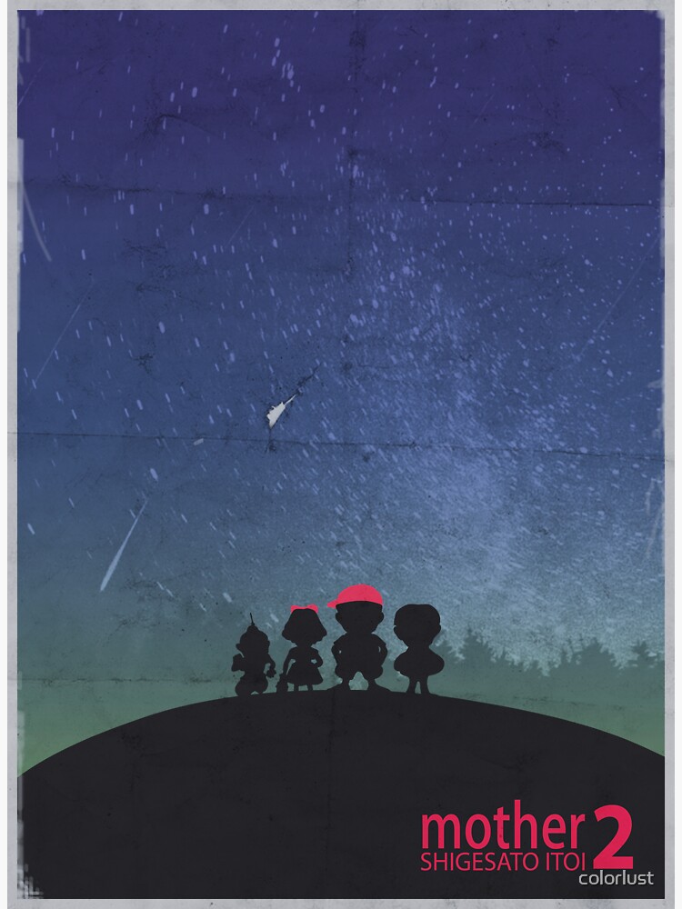 "Minimalist Video Games: Mother 2 " Poster for Sale by colorlust ...