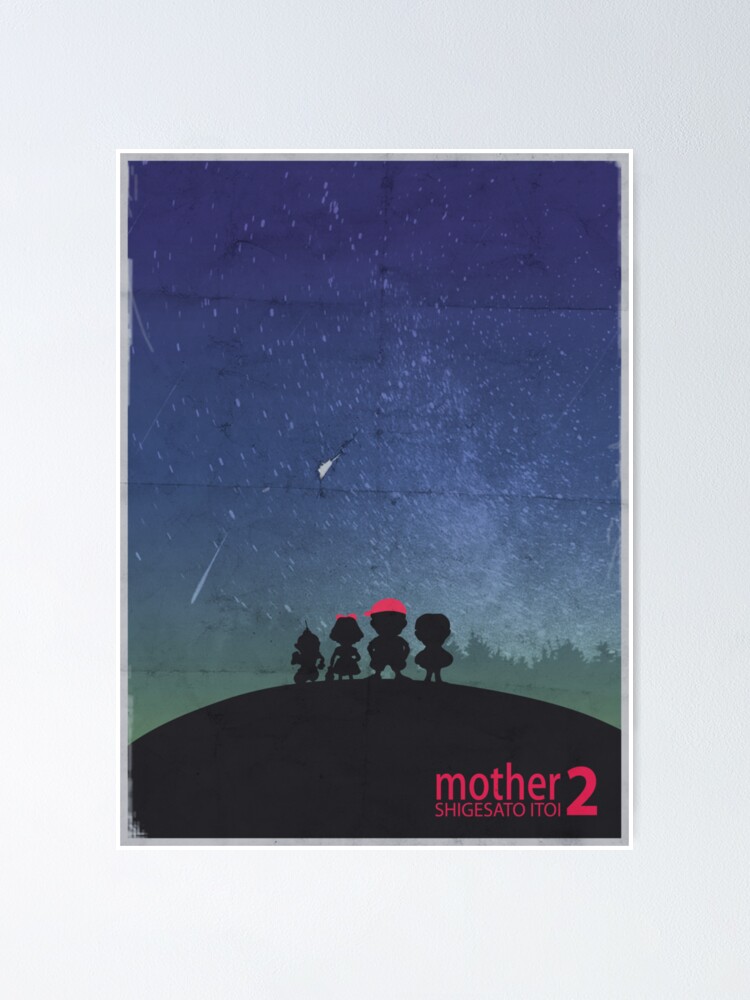 "Minimalist Video Games: Mother 2 " Poster for Sale by colorlust | Redbubble