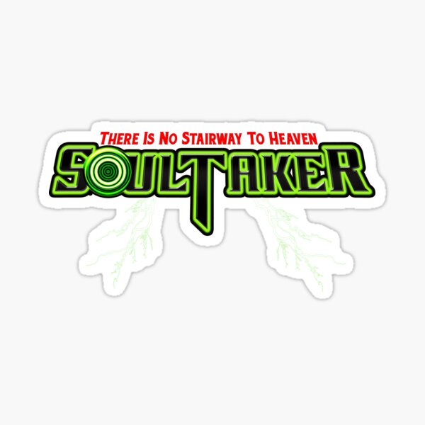 "Soultaker - 80s Horror Sci-Fi" Sticker for Sale by bestofbad | Redbubble