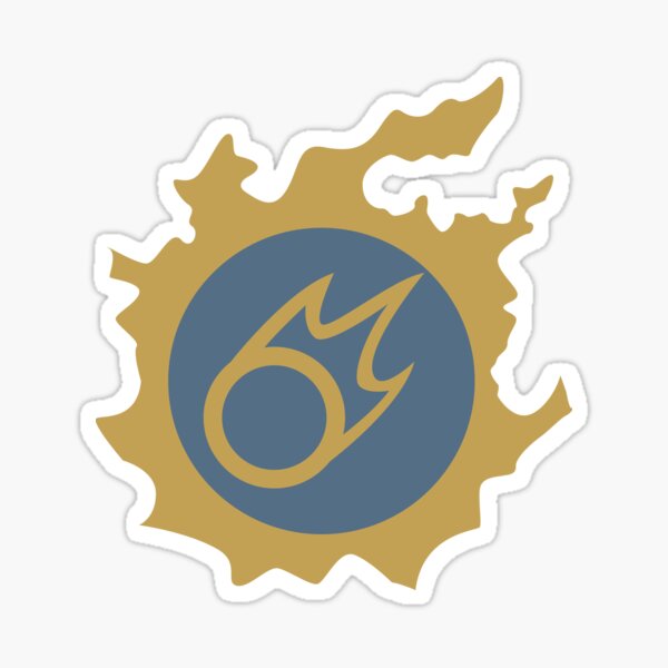"FFXIV - Black Mage Icon (Color)" Sticker for Sale by JordanBallew ...