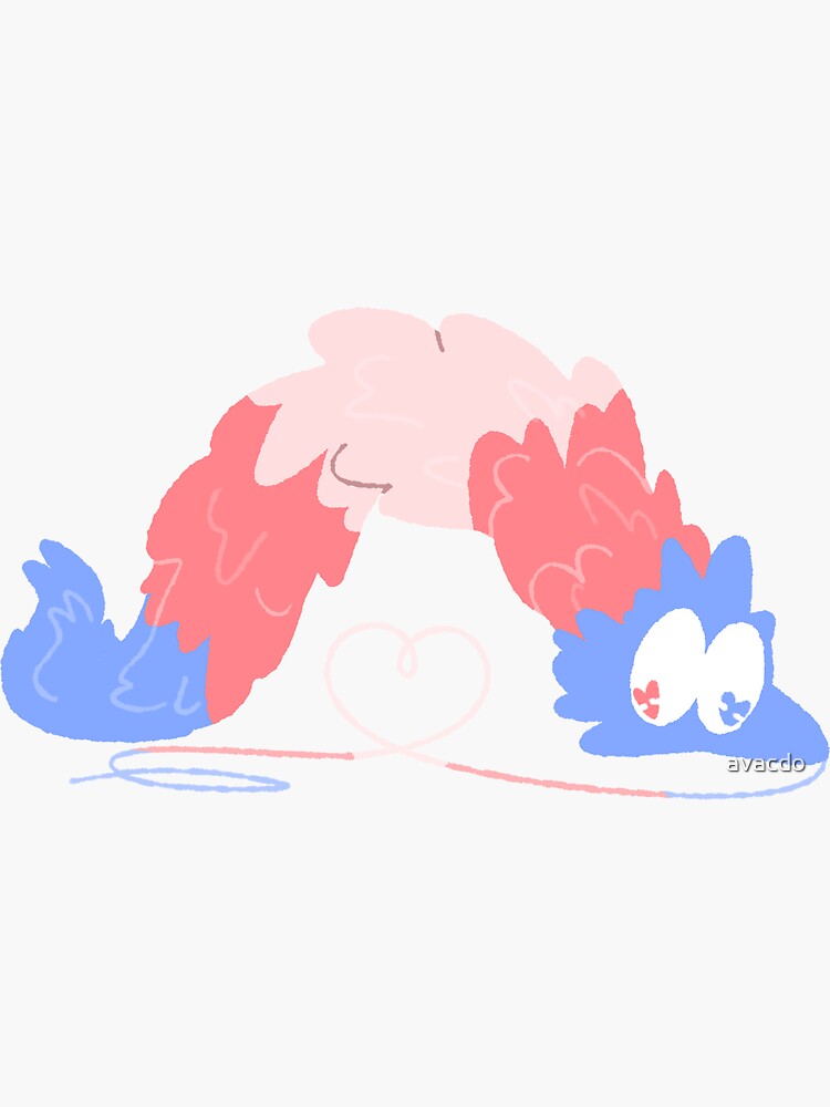 "Trans Worm" Sticker for Sale by avacdo | Redbubble