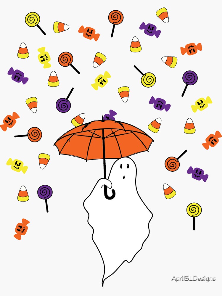 "Raining Candy" Sticker by AprilSLDesigns | Redbubble